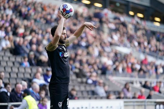 Portsmouth Defender Joe Rafferty During Efl Editorial Stock Photo ...