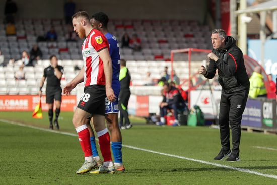 Mark Kennedy Manager Lincoln City Reacts Editorial Stock Photo - Stock ...