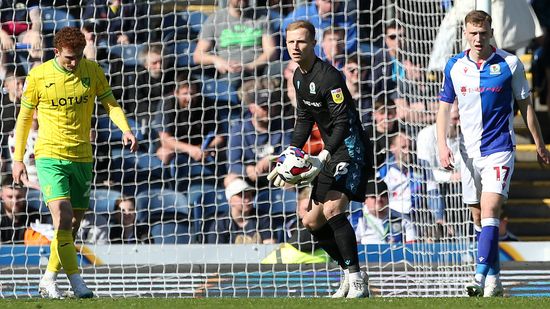 Blackburn Rovers Goalkeeper Aynsley Pears 13 Editorial Stock Photo ...