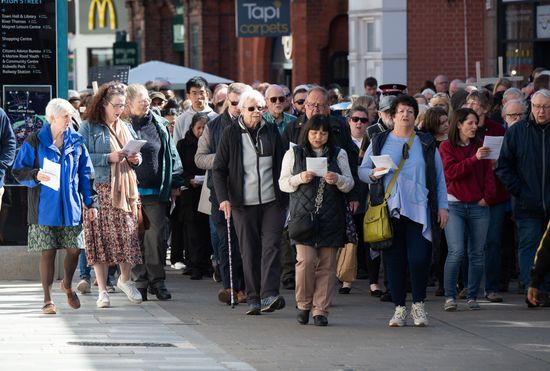 Church Goers Six Different Churches Maidenhead Editorial Stock Photo ...