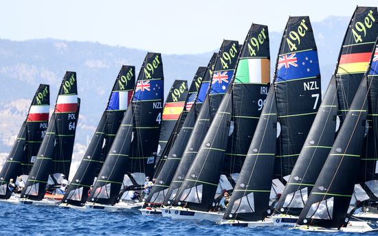 Princess Sofia Regatta Bay Palma Mallorca Editorial Stock Photo - Stock ...