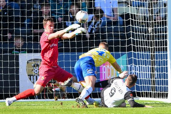 Sam Howes Wealdstone Saves Close Range Editorial Stock Photo - Stock ...