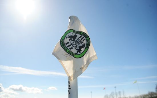 Detailing Forest Green Rovers Corner Flag Editorial Stock Photo - Stock ...