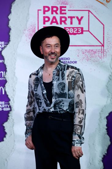 Gustaph Representing Belgium Eurovision Song Contest Editorial Stock ...