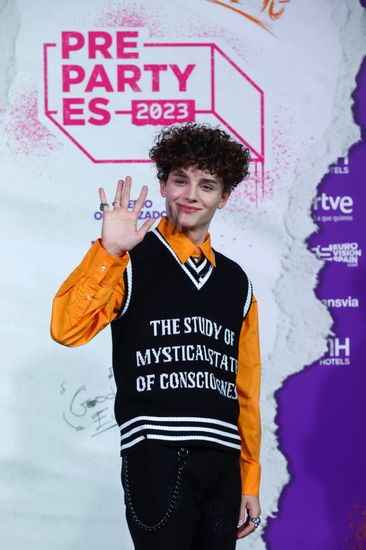 Reiley Representing Denmark Eurovision Song Contest Editorial Stock ...