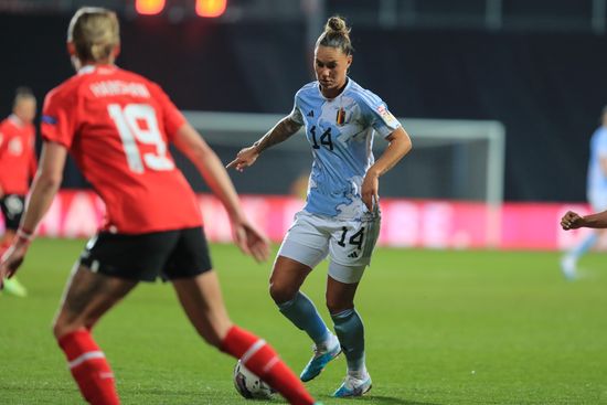 Jasmina Blom Belgium Action During Friendly Editorial Stock Photo ...