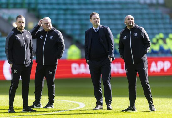 Rangers First Team Development Coach Harry Editorial Stock Photo ...