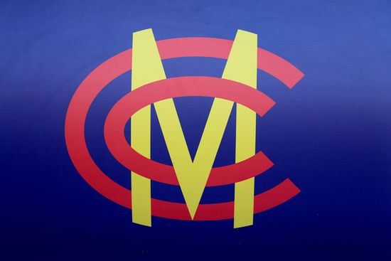 Mcc Badge On Hoarding Prior Middlesex Editorial Stock Photo - Stock ...