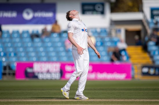 Yorkshires Matthew Revis Shows Dejection After Editorial Stock Photo ...