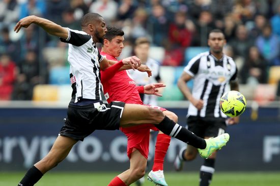 Udineses Norberto Beto L Monzas Matteo Editorial Stock Photo - Stock ...