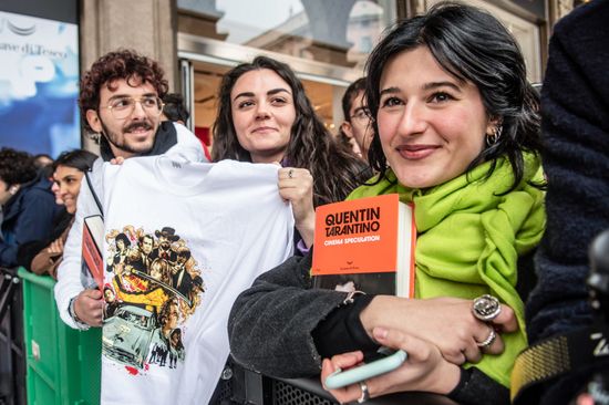 Quentin Tarantino Meets Fans Presentation His Editorial Stock Photo - Stock Image | Shutterstock