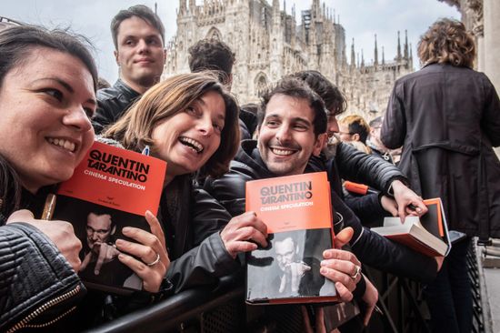 Quentin Tarantino Meets Fans Presentation His Editorial Stock Photo - Stock Image | Shutterstock