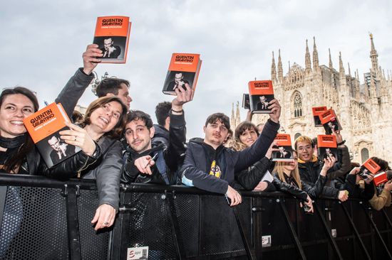 Quentin Tarantino Meets Fans Presentation His Editorial Stock Photo - Stock Image | Shutterstock