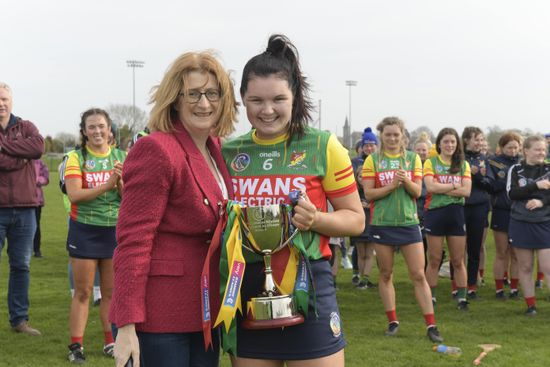 Armagh Vs Carlow President Camogie Association Editorial Stock Photo ...