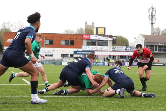 Ireland Vs Scotland Irelands Mikey Yarr Editorial Stock Photo - Stock ...