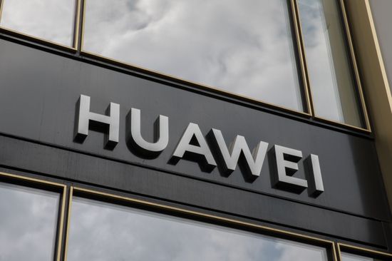 Storefront Huawei Berlin On April 8 Editorial Stock Photo - Stock Image ...