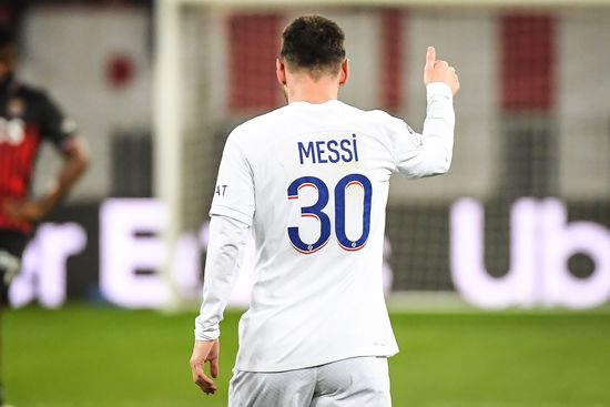 Lionel Leo Messi Psg Celebrates His Editorial Stock Photo - Stock Image ...