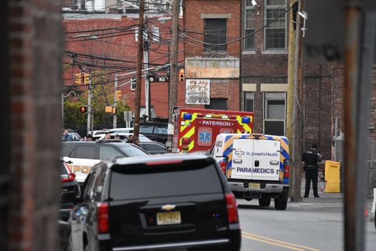 Emotionally Distraught Individual Standoff Paterson Police Editorial ...