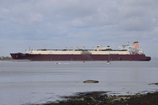 Lng Tanker Al Dafna Ariving Busy Editorial Stock Photo - Stock Image ...