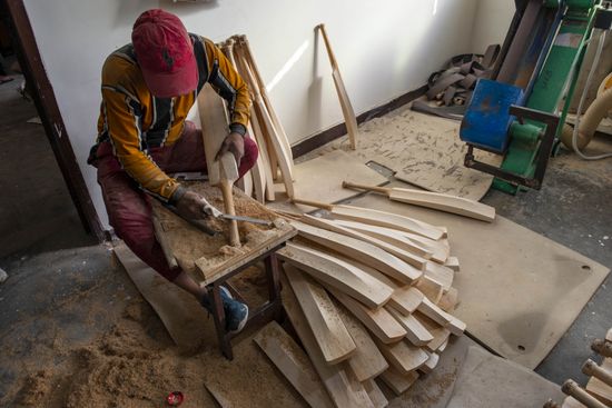 Worker Shapes Bat Handle Help Flat Editorial Stock Photo - Stock Image ...