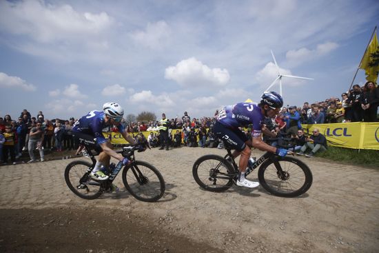 Juri Hollmann Team Movistar Derek Gee Editorial Stock Photo - Stock ...