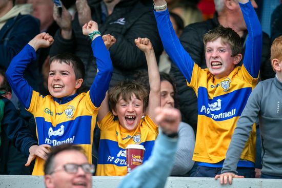 Clare Vs Cork Young Clare Fans Editorial Stock Photo - Stock Image ...
