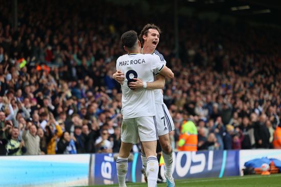 Marc Roca Leeds United Celebrates His Editorial Stock Photo - Stock ...