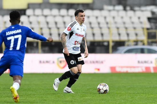 Dan Nistor Action During Romania Superliga1 Editorial Stock Photo ...