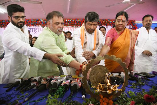 Union Minister Rashtriya Lok Janshakti Party Editorial Stock Photo ...