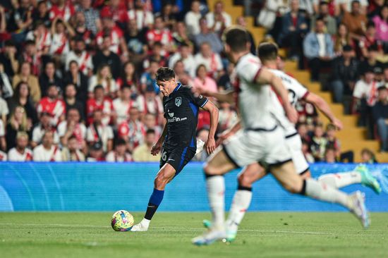 Nahuel Molina Scoring Goal During La Editorial Stock Photo - Stock ...