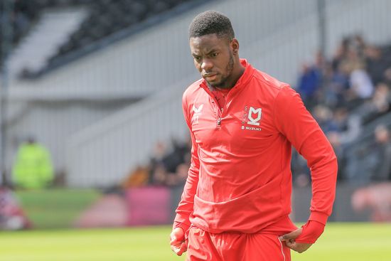 Jonathan Leko 12 Milton Keynes Dons Editorial Stock Photo - Stock Image ...