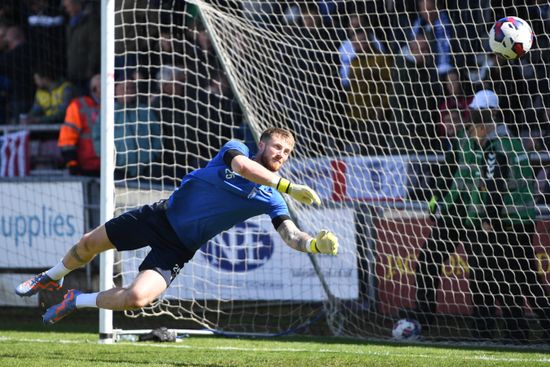 Gillingham Goalkeeper Jake Turner 25 Warms Editorial Stock Photo ...