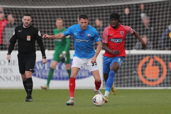 Mike Jones Chesterfield Omar Mussa Dagenham Editorial Stock Photo ...