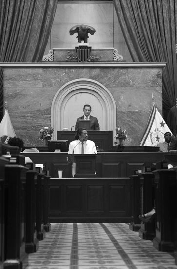 Tennessee State Representative Justin Jones Speaks Editorial Stock ...