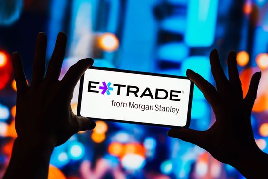 This Photo Illustration Etrade Financial Corporation Editorial Stock ...
