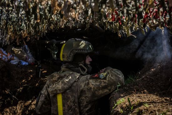 Ukrainian Serviceman Adam Tactical Group Takes Editorial Stock Photo ...