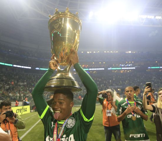 Endrick Trophy During Match Between Agua Editorial Stock Photo - Stock ...