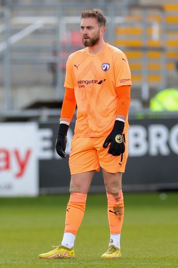 Chesterfield Goalkeeper Ross Fitzsimons 1 During Editorial Stock Photo ...