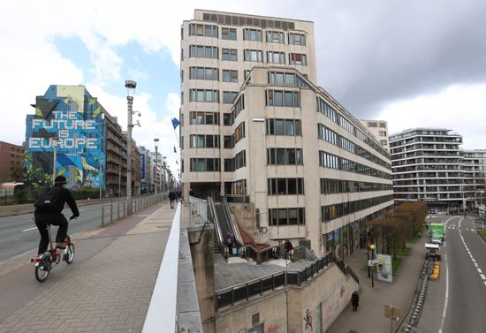 View Seat Building European Commission 130 Editorial Stock Photo ...