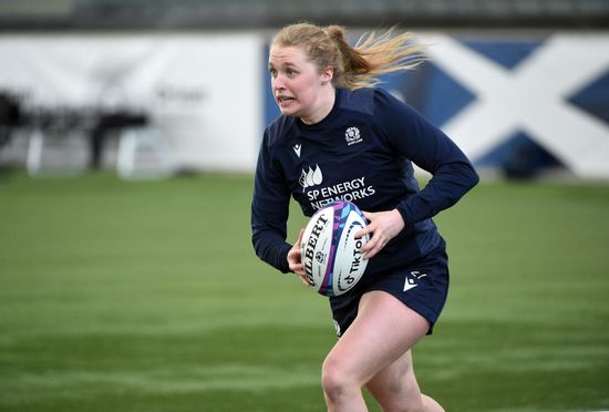 Beth Blacklock Scotland Women Centre Editorial Stock Photo - Stock ...