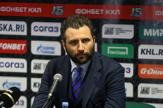 Roman Rotenberg Head Coach Ska Hockey Editorial Stock Photo - Stock ...