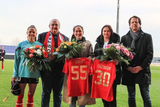 Laura Feiersinger Jasmin Eder Stefanie Enzinger Editorial Stock Photo ...