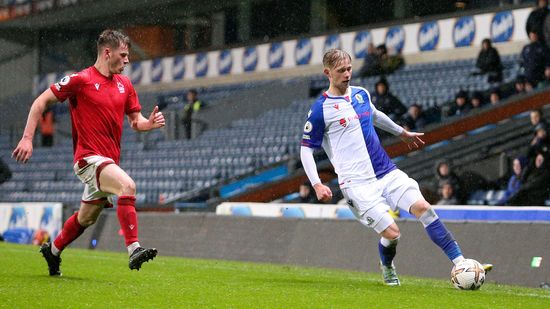 Blackburn Rovers U21 Midfielder Jake Garrett Editorial Stock Photo ...