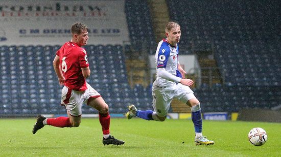 Blackburn Rovers U21 Midfielder Jake Garrett Editorial Stock Photo ...