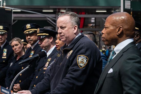 Chief Patrol John Chell Speaks During Editorial Stock Photo - Stock ...