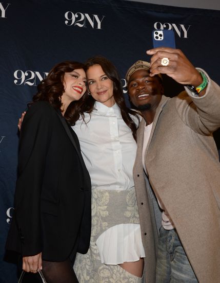 Katie Holmes Julia Mayorga Derek Luke Editorial Stock Photo - Stock ...