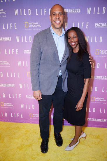 Senator Cory Booker Professor Sarah Lewis Editorial Stock Photo - Stock ...