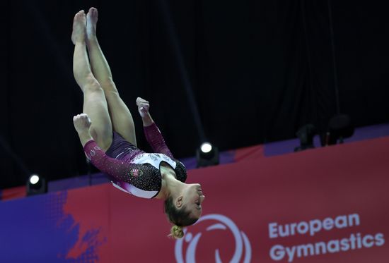 Greta Mayer Hungary Competes On Vault Editorial Stock Photo - Stock ...