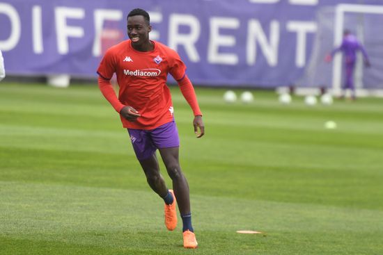 Acf Fiorentinas Player Michael Olabode Kayode Editorial Stock Photo ...