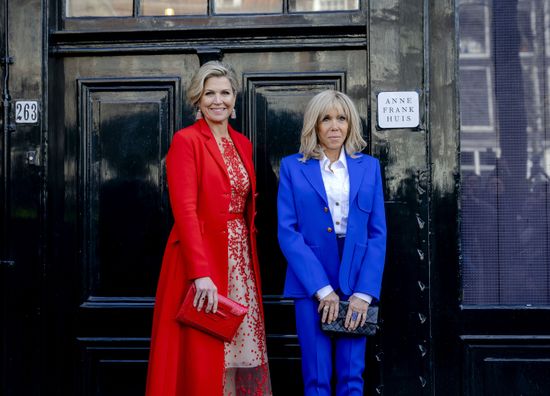 Amsterdam French First Lady Brigitte Macron Editorial Stock Photo ...